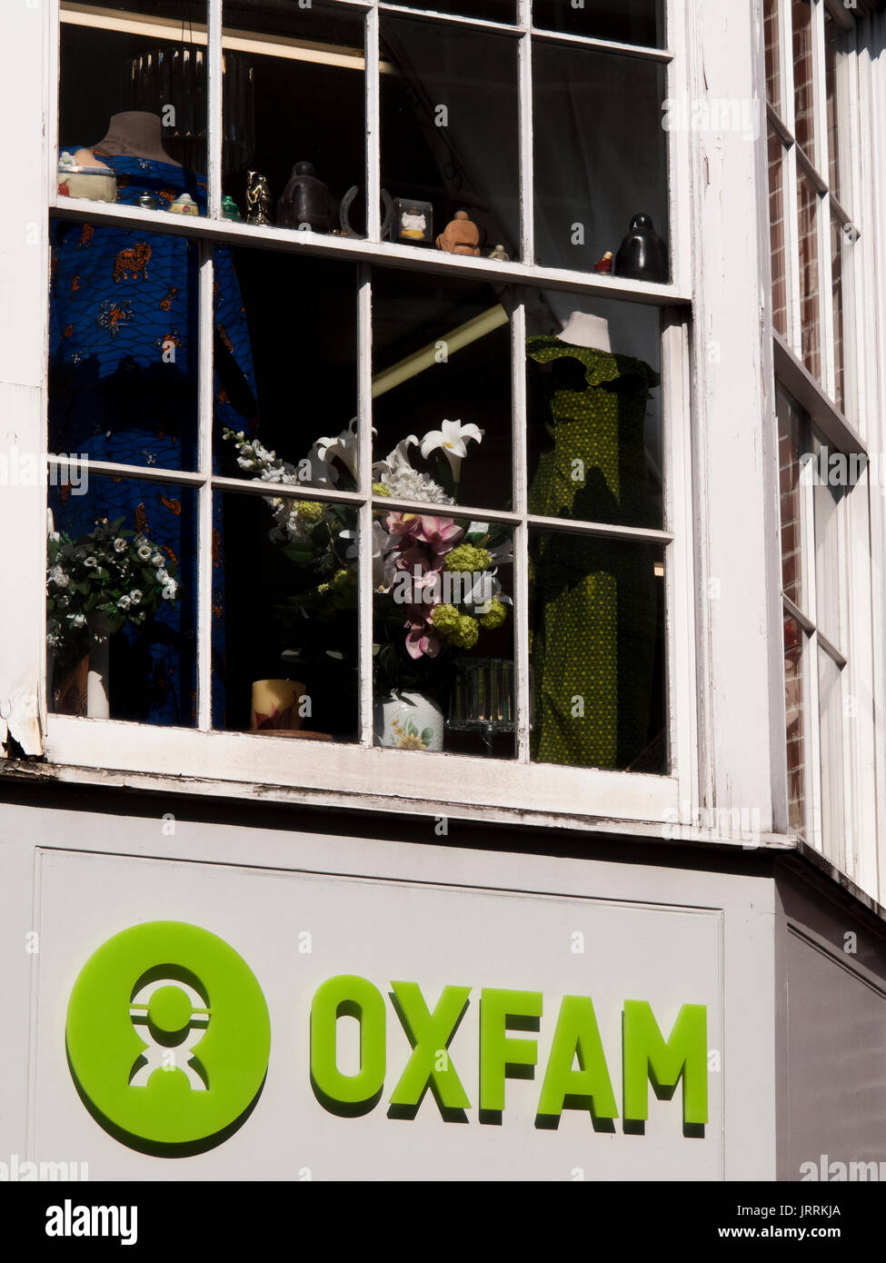 Oxfam charity shop sign england hi-res stock photography and images - Alamy