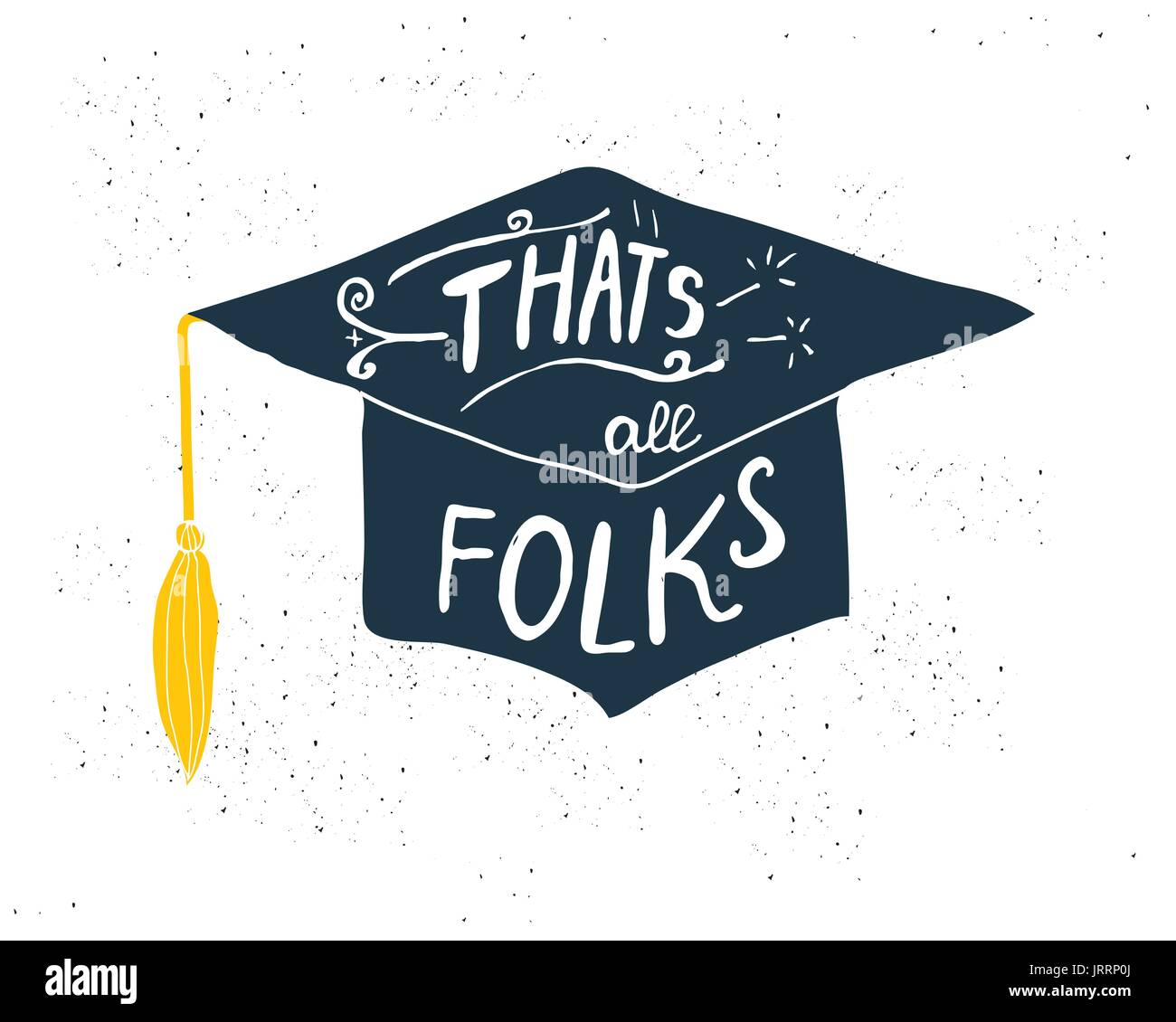 Greeting Card With Congratulations Graduate Completion of Studies Stock ...