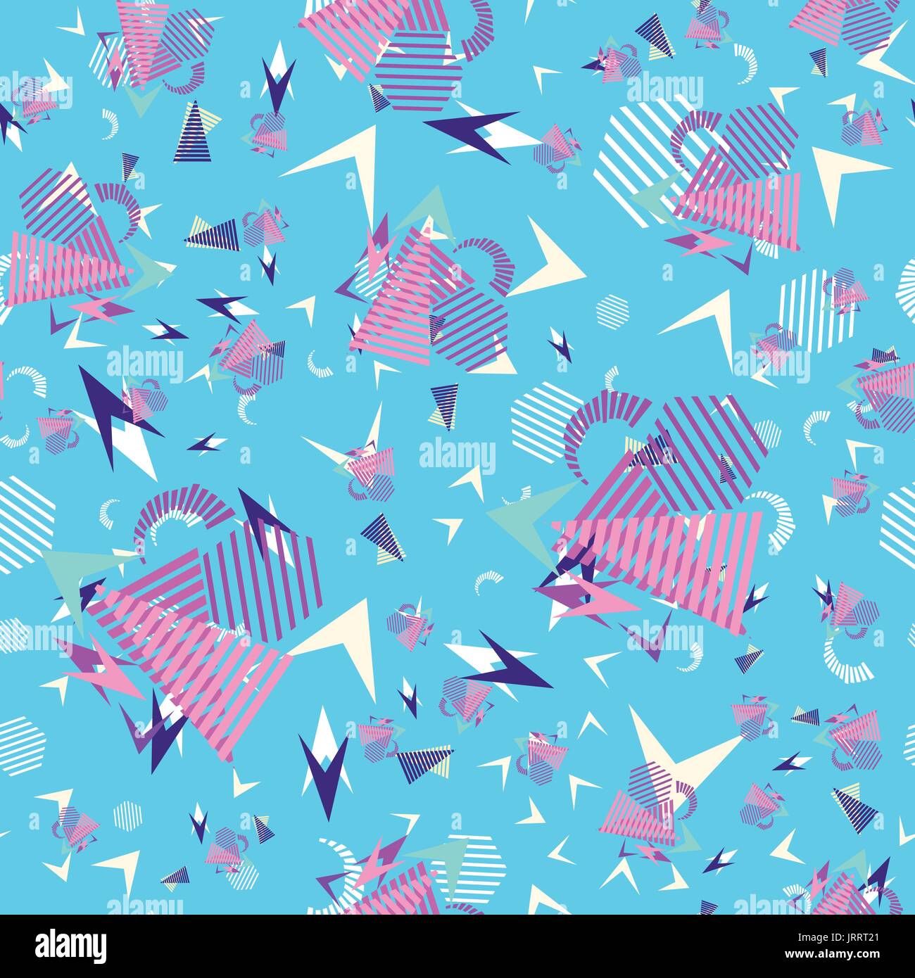 Funny pattern, memphis style Stock Vector Image & Art - Alamy