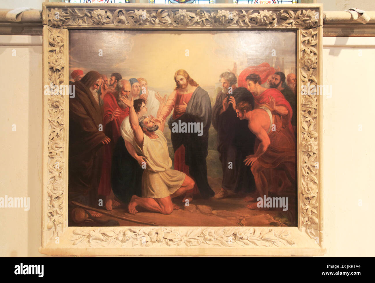 Christ Healing The Blind Stock Photos & Christ Healing The Blind Stock ...