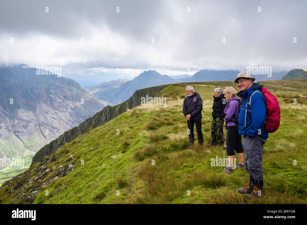 Bethesda wales hikers hi-res stock photography and images - Alamy