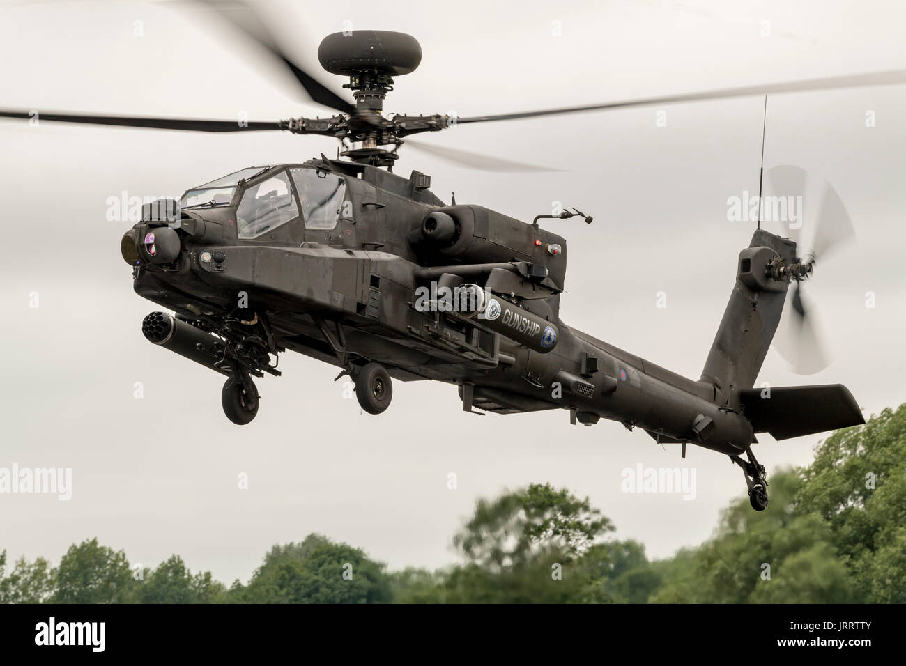 Raf apache gunship hi-res stock photography and images - Alamy