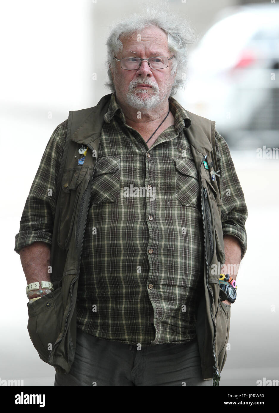 Bill Oddie seen at the BBC Studios in London, 16th July 2017 Stock ...