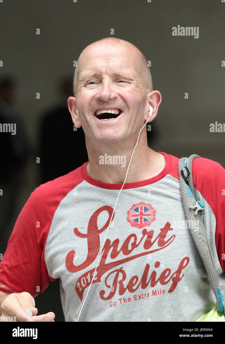 Michael "Eddie" Edwards seen at the BBC Studios in London, 16th July ...