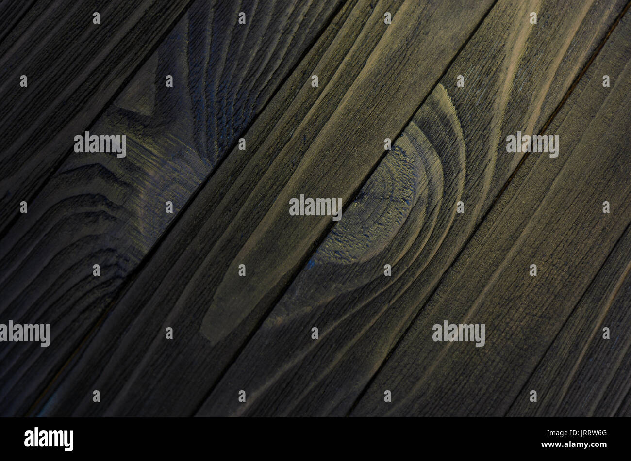 Black Wood Texture close-up. Shield from diagonally directed boards ...