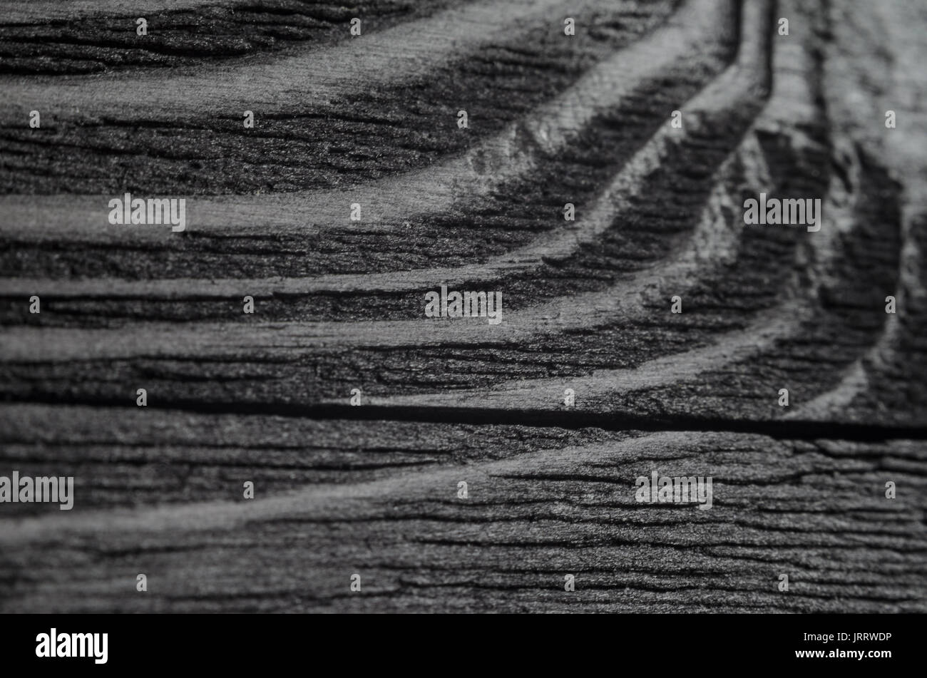 Macro Snapshot of Black Wood Surface. Very Dark Texture of Black Shine ...