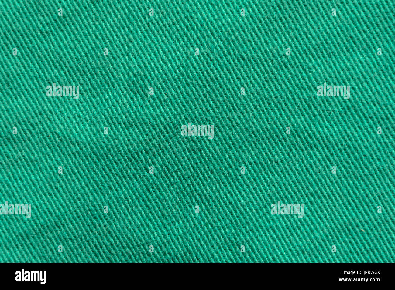 Green Denim Textile Texture Close-up. Macro Snapshot of Tissue ...