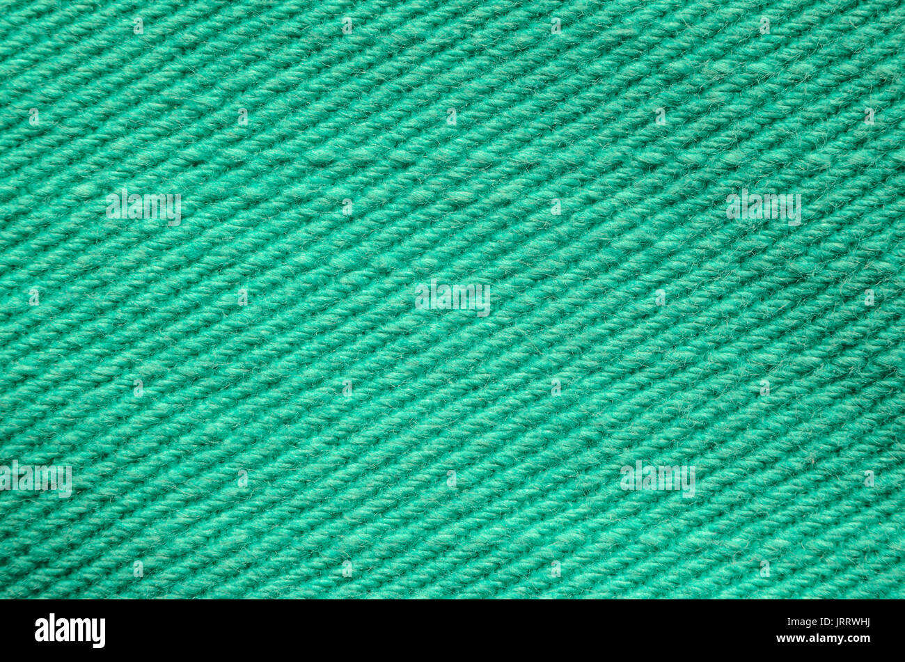 Green Denim Textile Texture Close-up. Macro Snapshot of Tissue ...