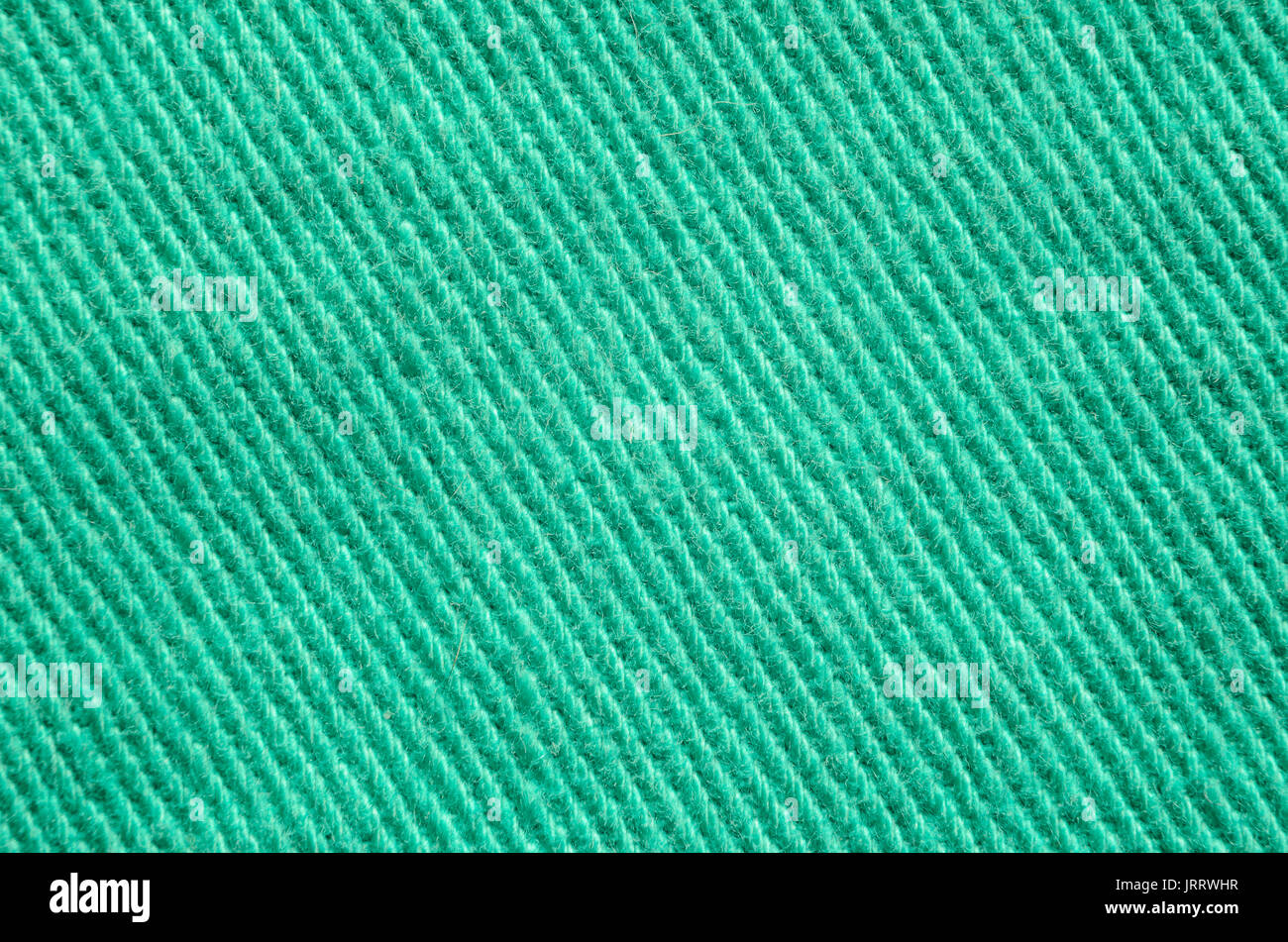Green Denim Textile Texture Close-up. Macro Snapshot of Tissue ...