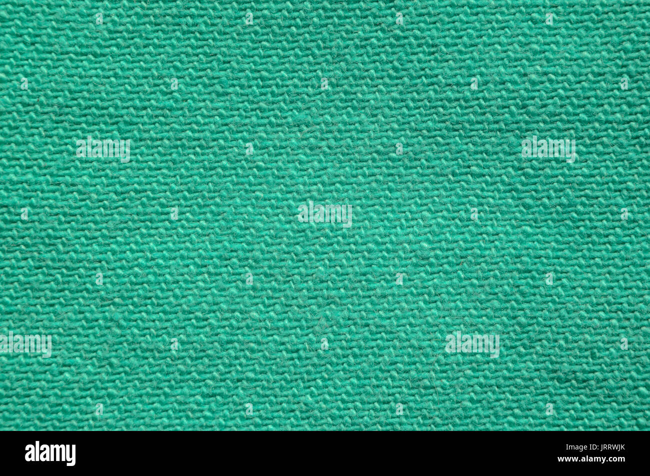 Green Denim Textile Texture Close-up. Macro Snapshot of Tissue ...