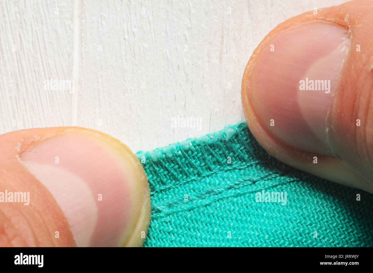 Pressed clothes hand hi-res stock photography and images - Alamy