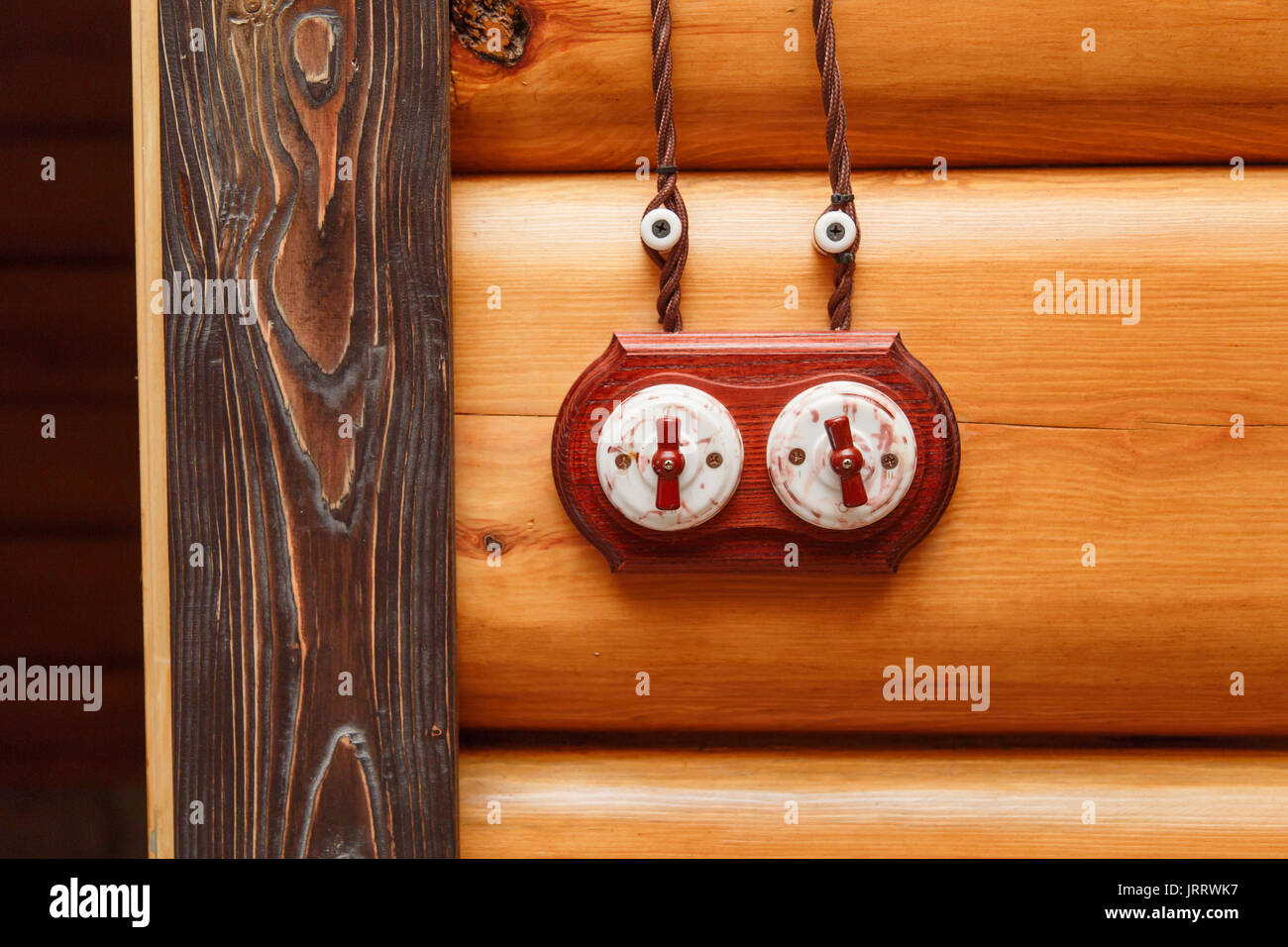 Old fashioned light switch hi-res stock photography and images - Alamy