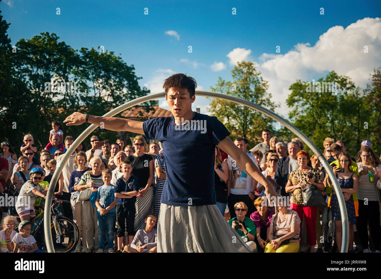 Wheel gymnastics hi-res stock photography and images - Alamy