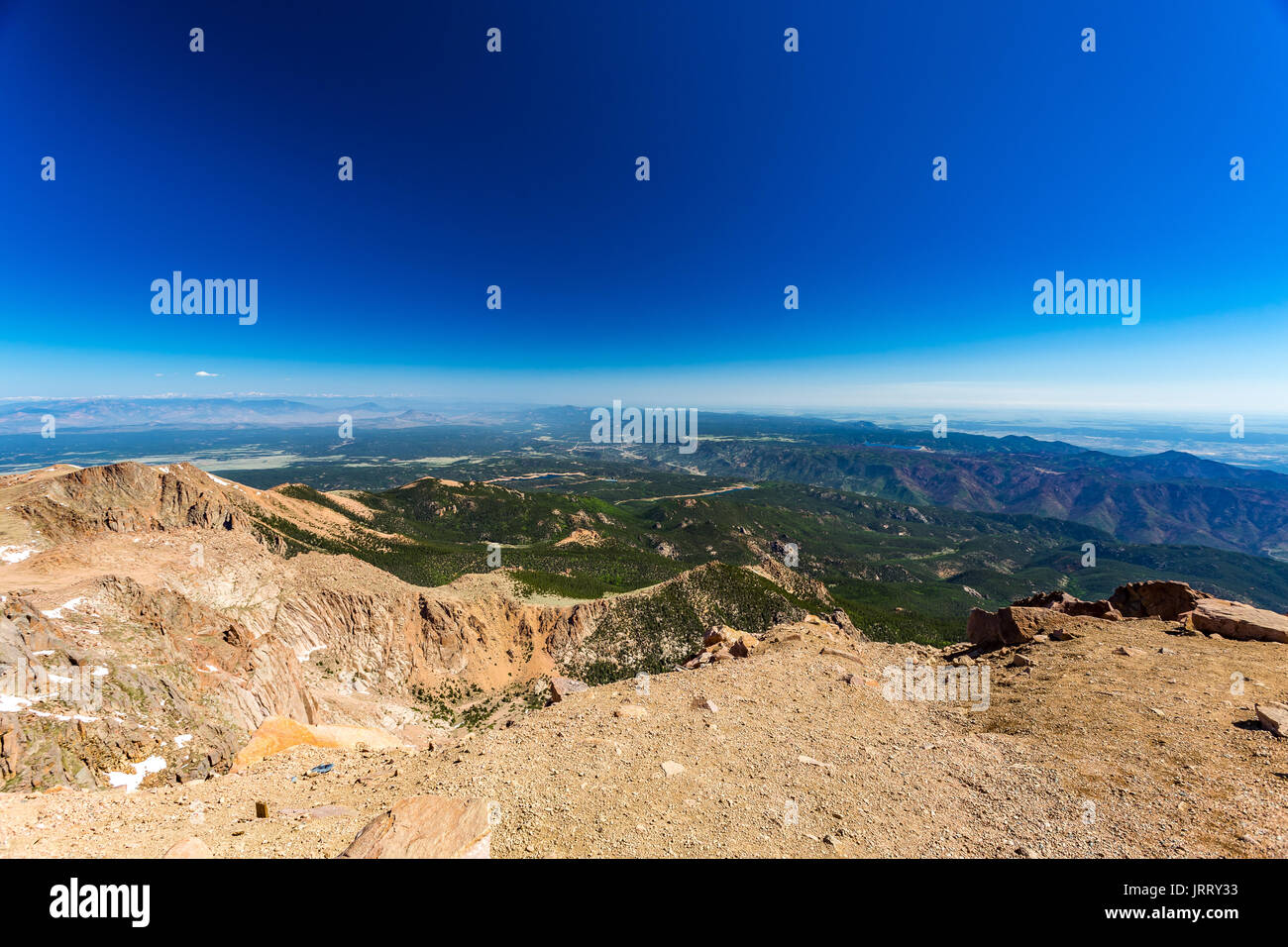 Pikes Peak is the highest summit of the southern Front Range of the ...
