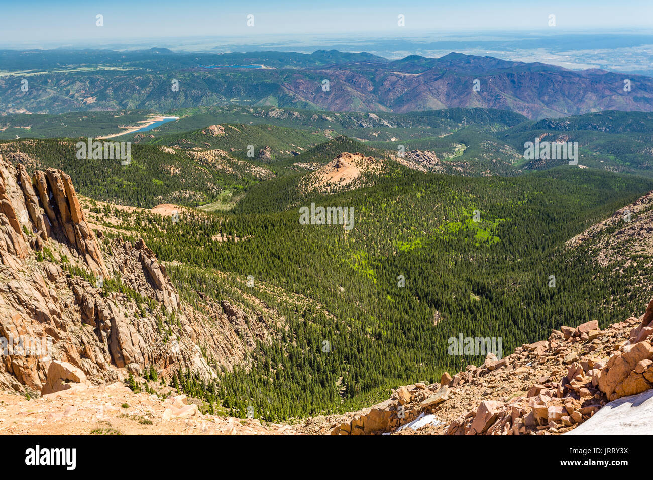 Pikes Peak is the highest summit of the southern Front Range of the ...