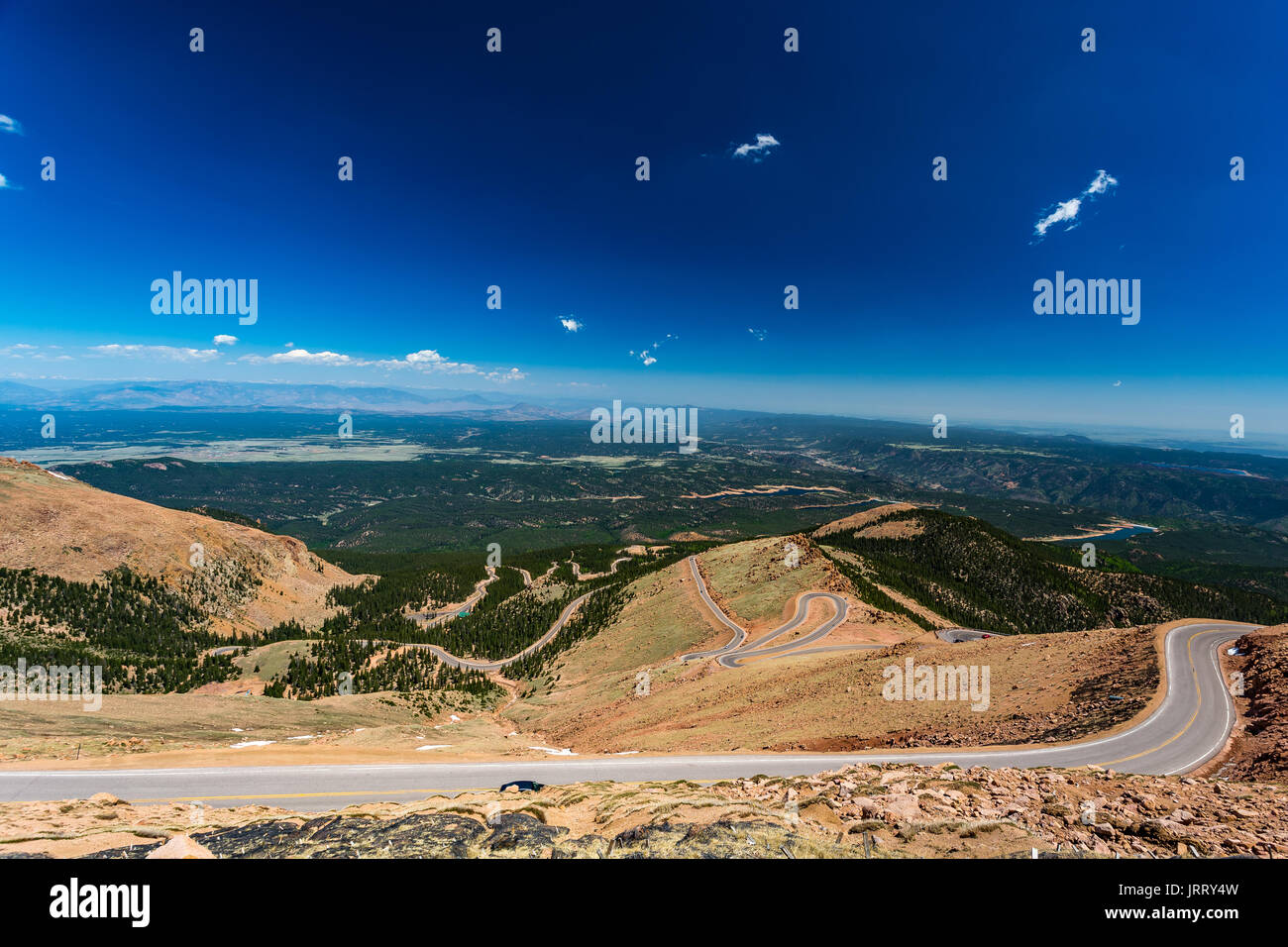 Pikes Peak is the highest summit of the southern Front Range of the ...