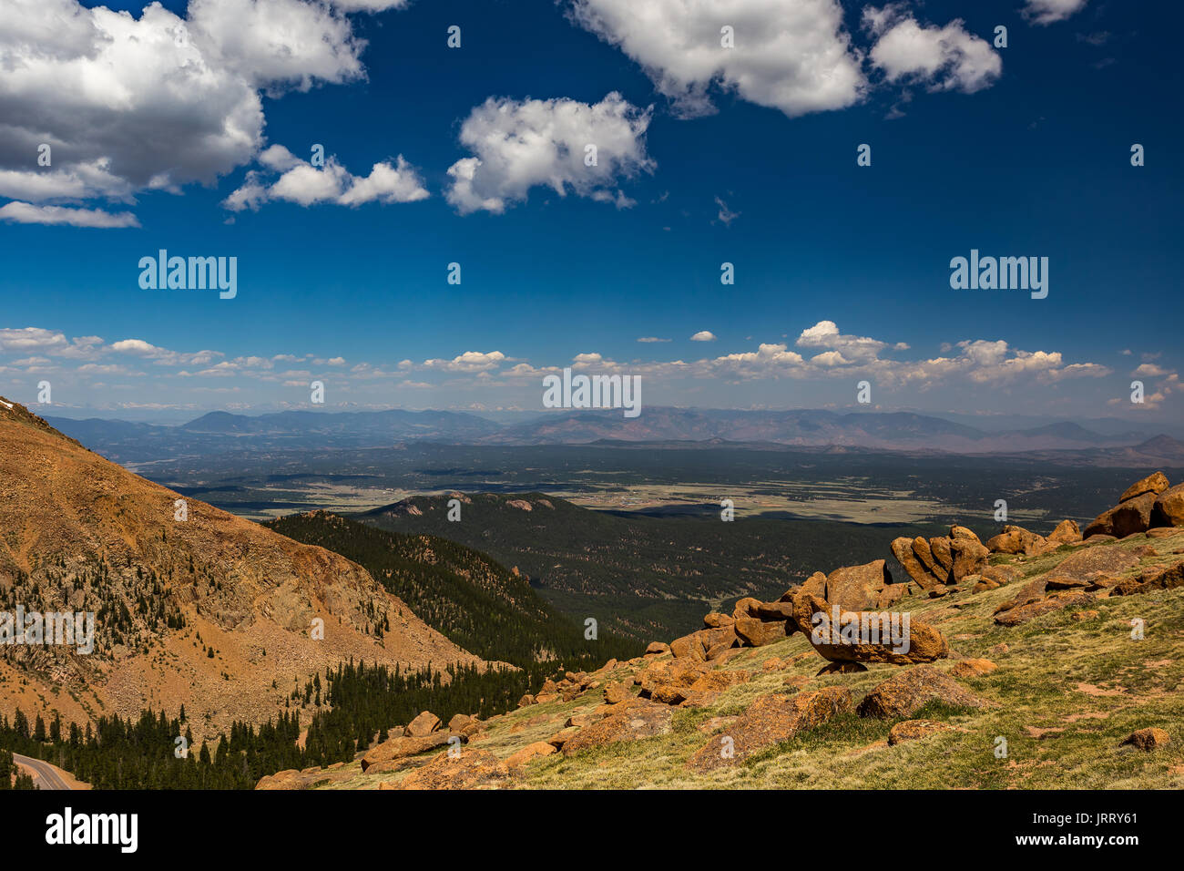 Pikes Peak is the highest summit of the southern Front Range of the ...