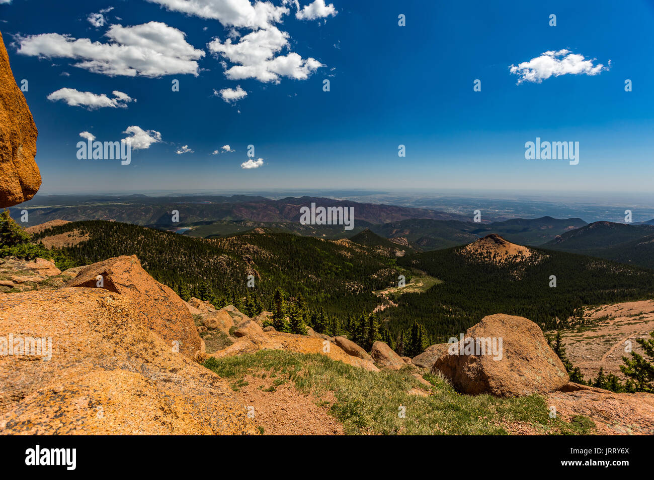 Pikes Peak is the highest summit of the southern Front Range of the ...