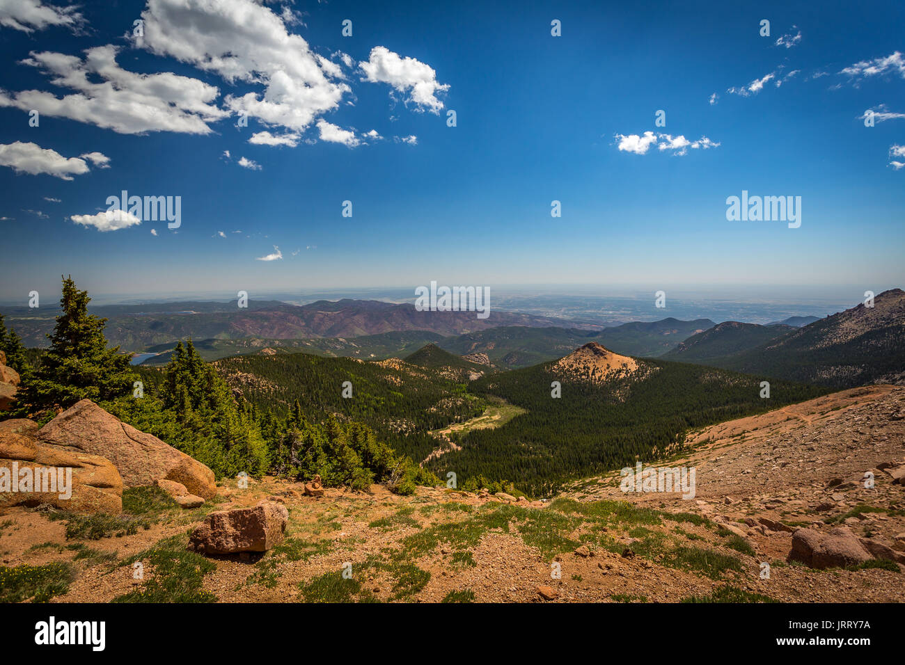 Pikes Peak is the highest summit of the southern Front Range of the ...