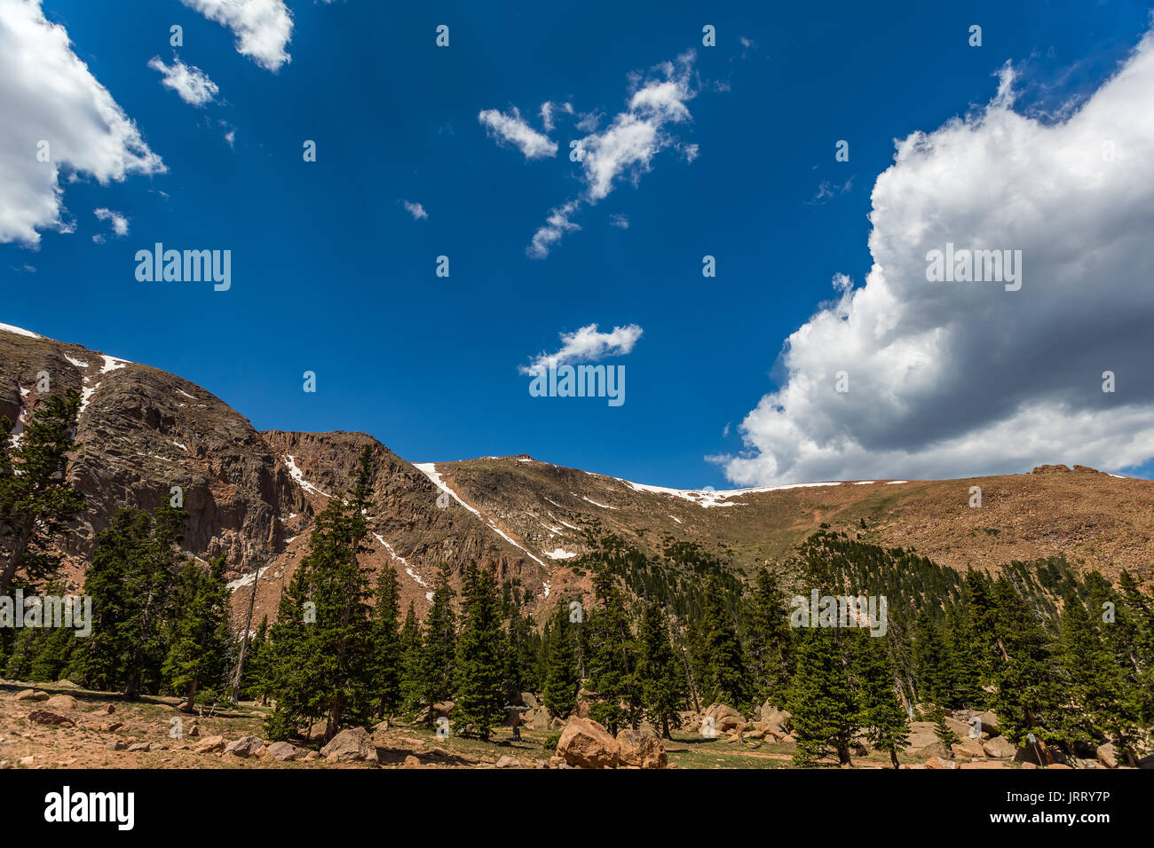 Pikes Peak is the highest summit of the southern Front Range of the ...