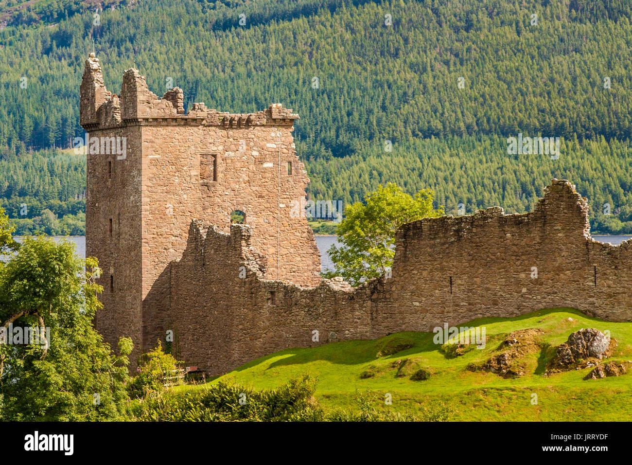 Loch ness monster at castle hi-res stock photography and images - Alamy