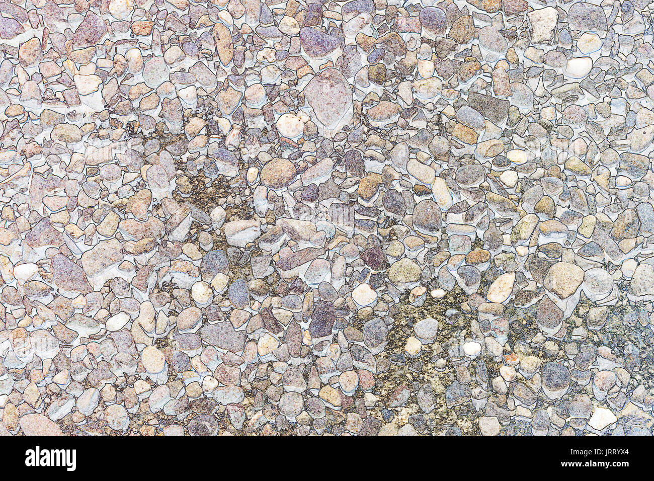 Beach Stones, Pebbles, Rocks, Colourful, Multicoloured, Walkway, Path ...