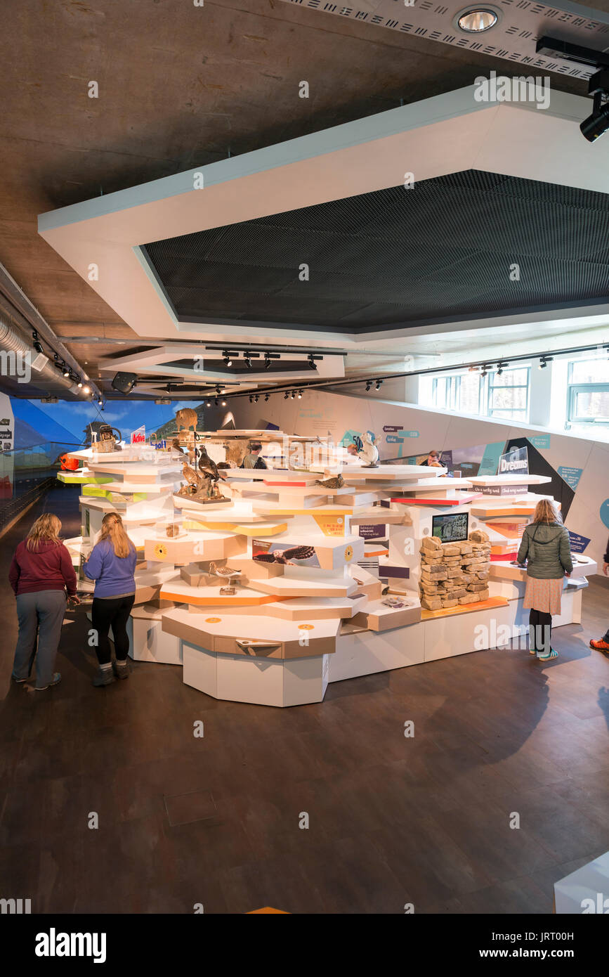 The Sill, National Landscape Discovery Centre, Northumberland Stock ...