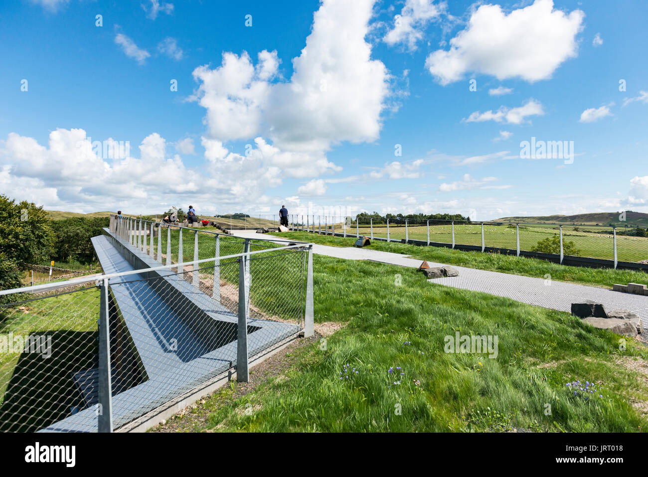 The Sill, National Landscape Discovery Centre, Northumberland Stock ...
