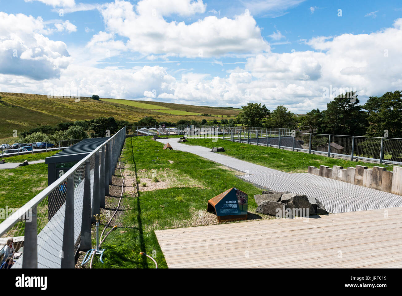 The Sill, National Landscape Discovery Centre, Northumberland Stock ...