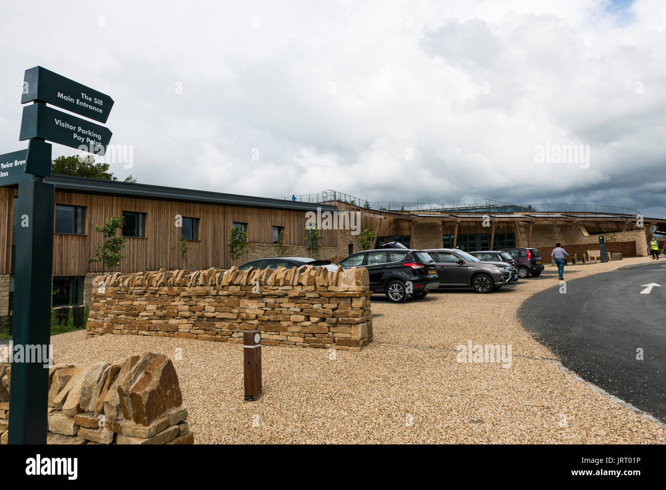 The Sill, National Landscape Discovery Centre, Northumberland Stock ...