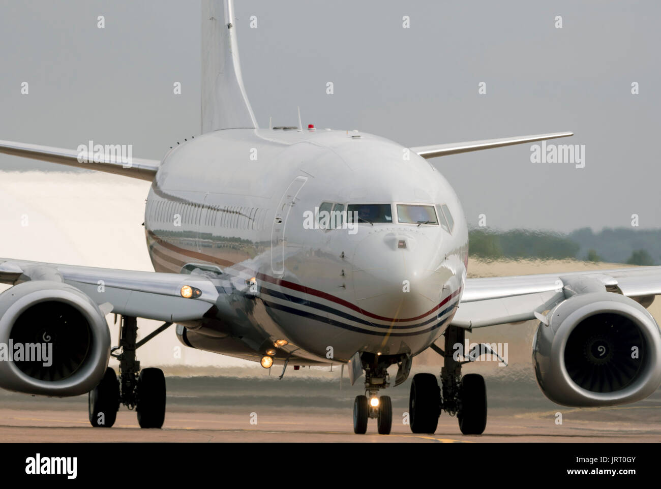 Boeing 737 7bc bbj hi-res stock photography and images - Alamy