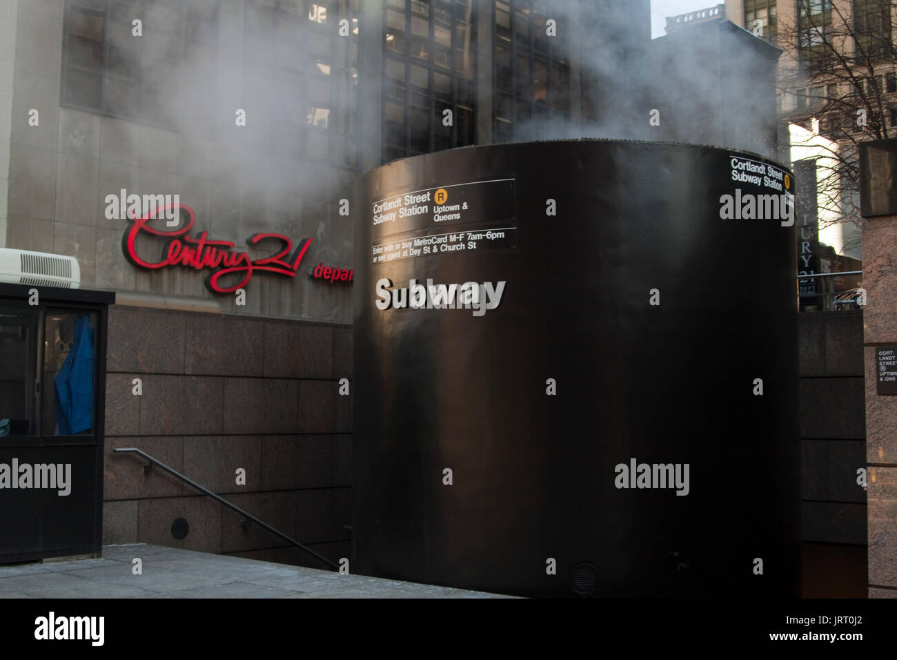 New York Steam Street High Resolution Stock Photography and Images - Alamy