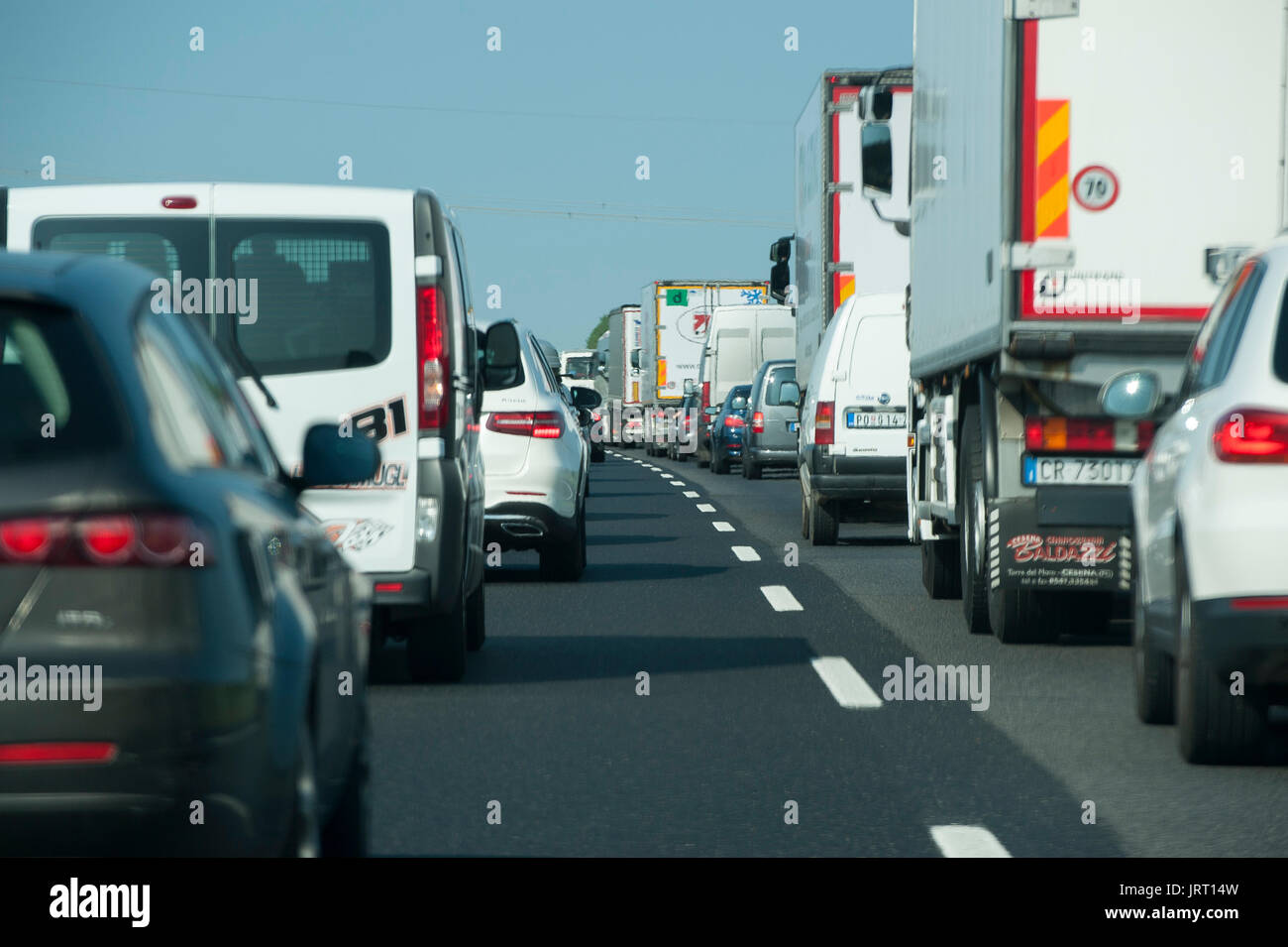 A1 highway italy hi-res stock photography and images - Alamy