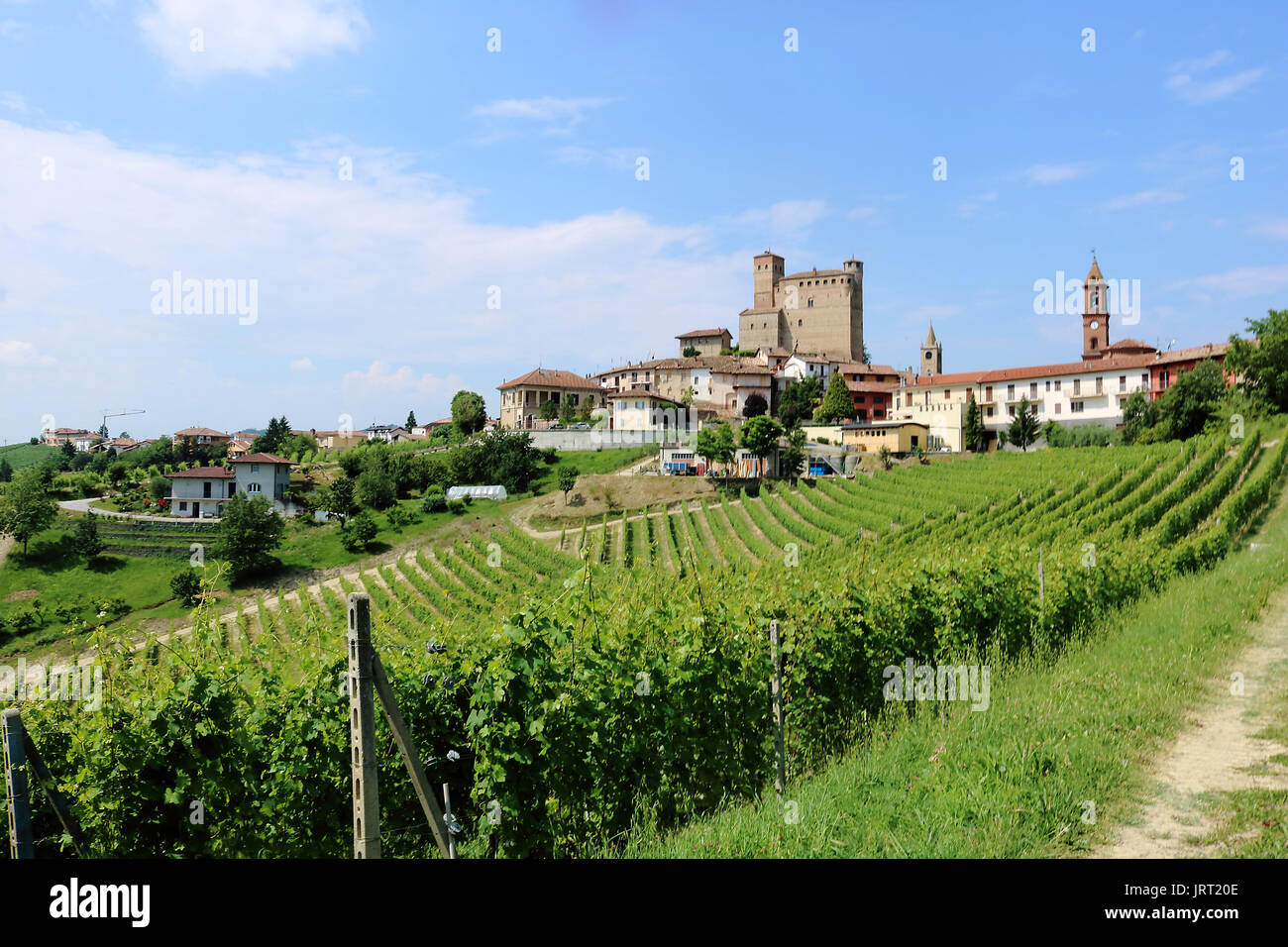 Castello di Serralunga d'Alba,Piedmont,Italy Stock Photo - Alamy