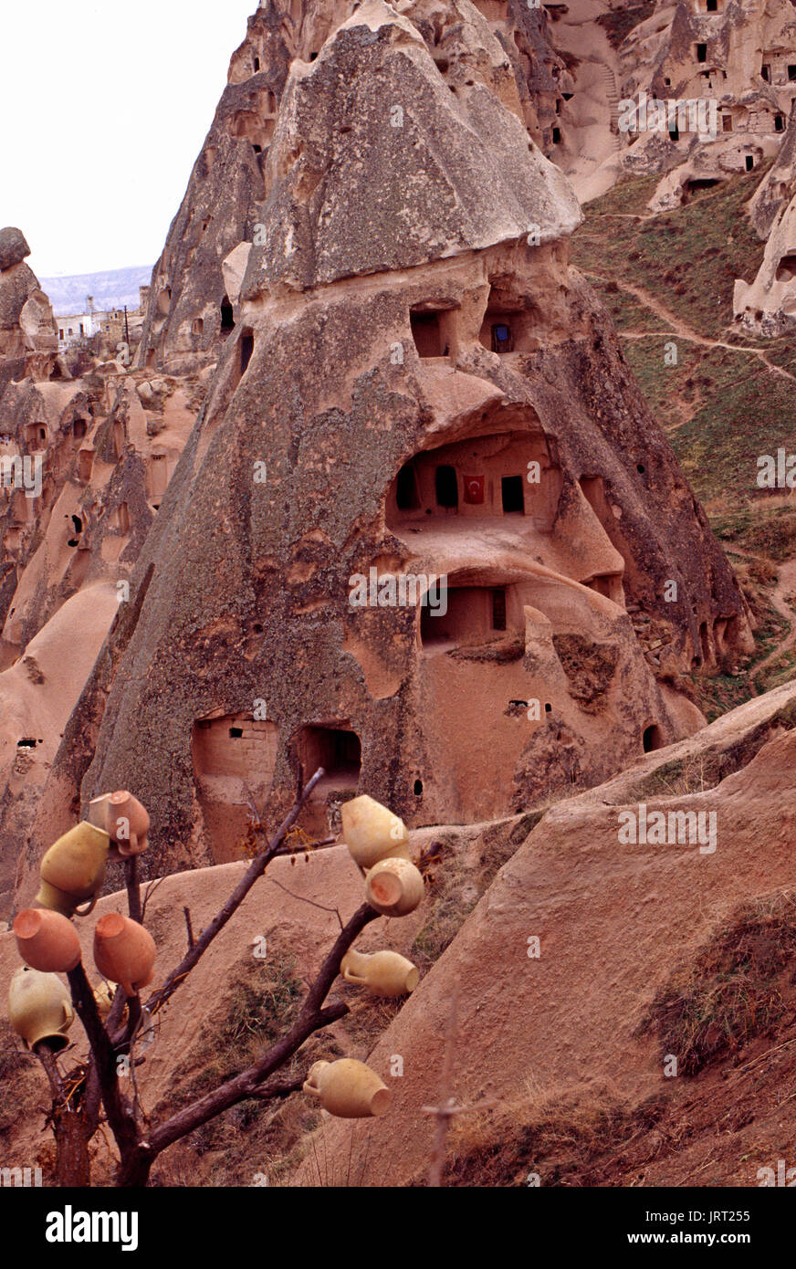 Uchisar cave castle hi-res stock photography and images - Alamy