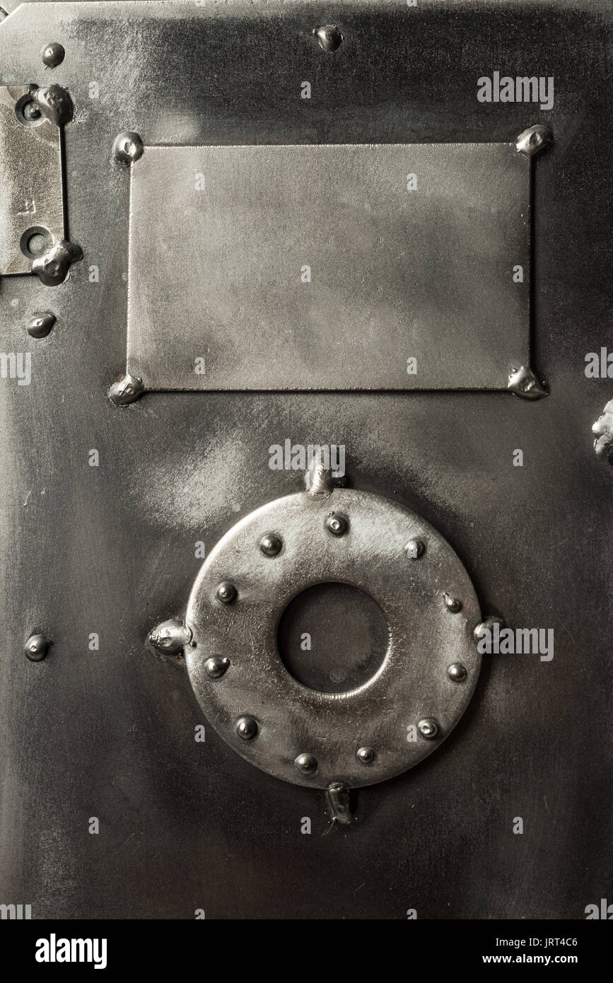 Retro styled safe box door Stock Photo - Alamy