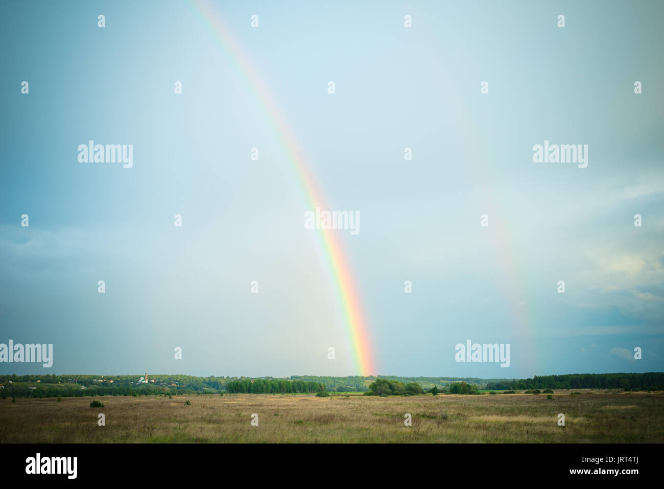Horizontal rainbow arc hi-res stock photography and images - Alamy