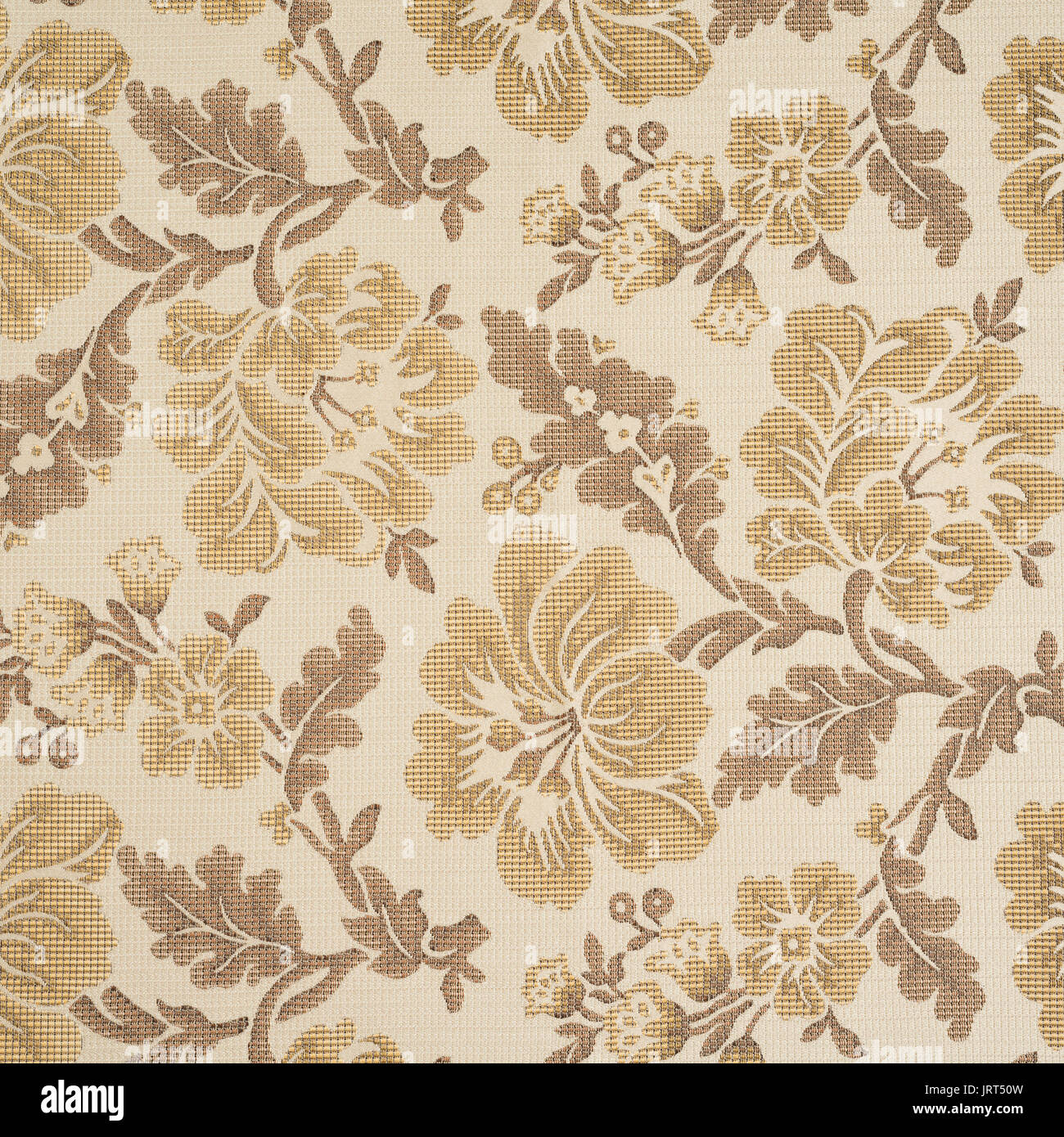 Fabric background with floral pattern Stock Photo - Alamy