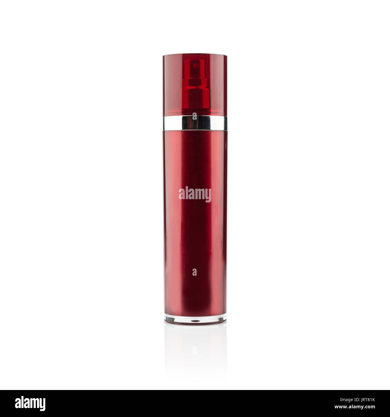Cosmetic bottle red cap hi-res stock photography and images - Alamy