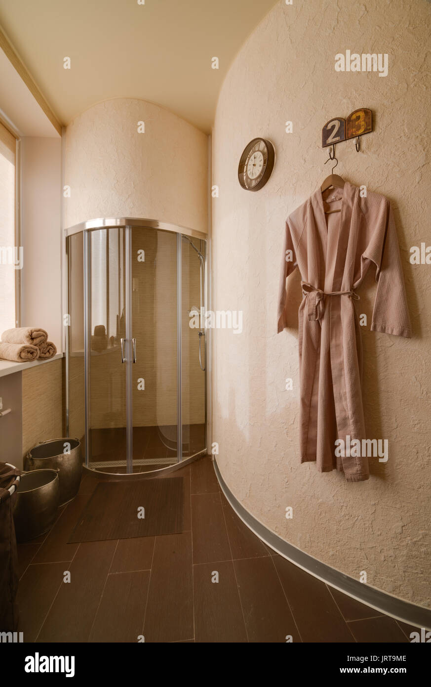 Modern spa center interior Stock Photo - Alamy
