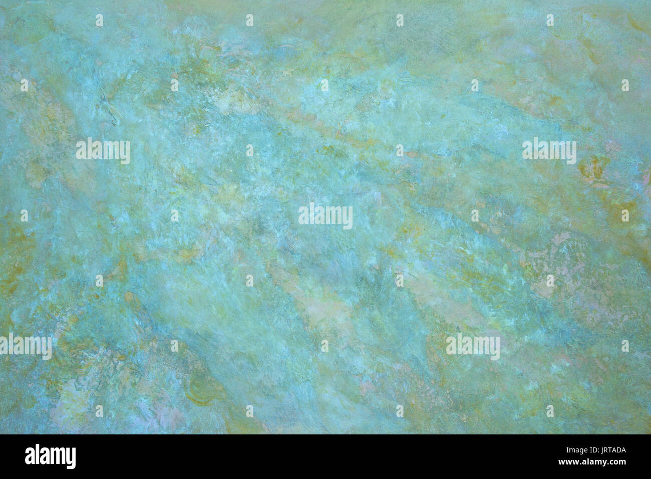 Abstract patterns of aqua, green and gold Stock Photo - Alamy