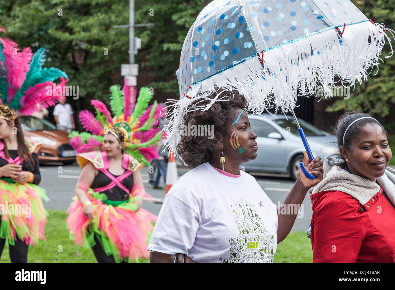 Parade woman black hi-res stock photography and images - Alamy