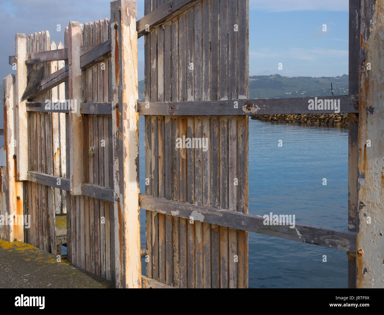 Broken jetty hi-res stock photography and images - Alamy