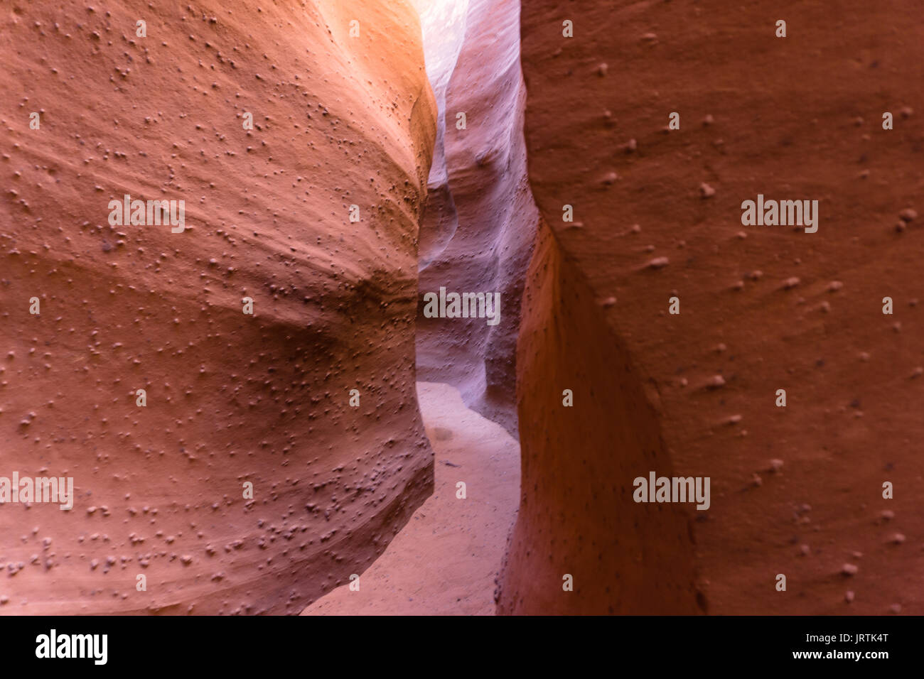 Spooky canyon, located next to Peek-a-boo canyon, is easily accessible ...