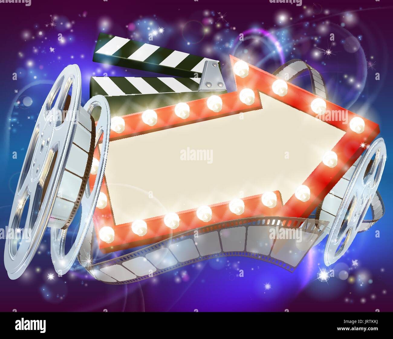 Vector retro background electric Stock Vector Images - Alamy