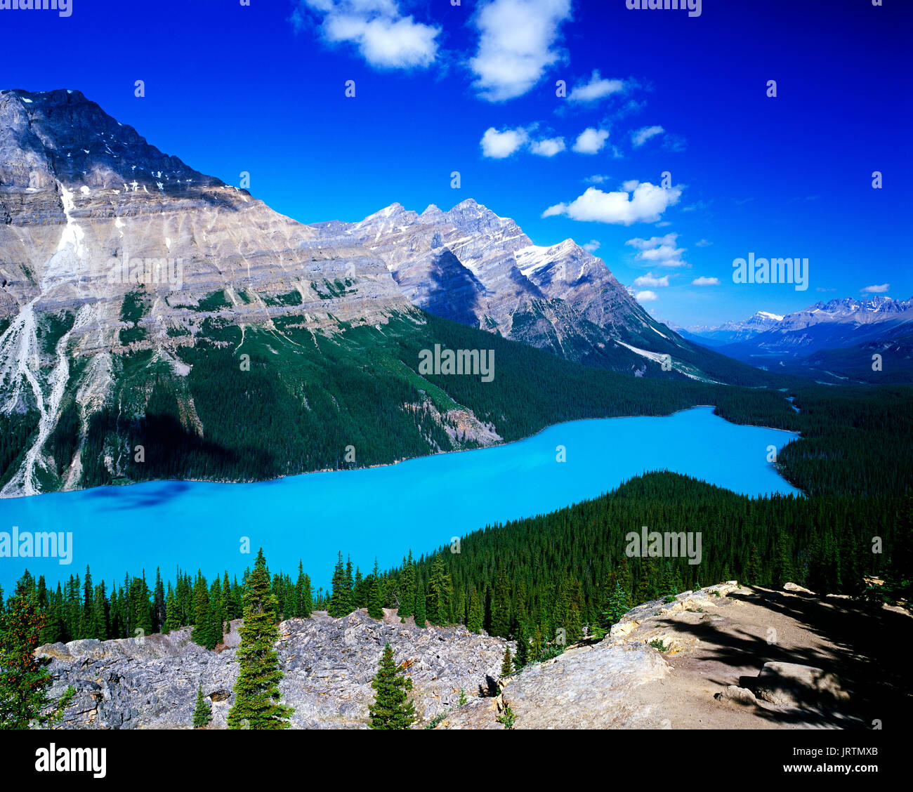 Peyto Lake, Banff National Park Alberta, Canada Stock Photo - Alamy