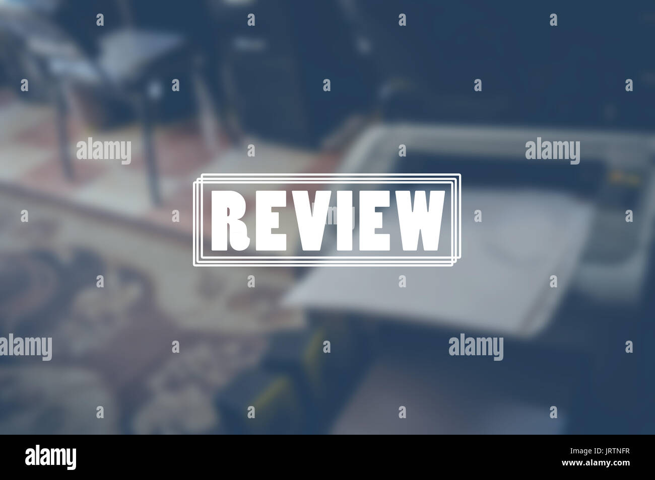 Review word hi-res stock photography and images - Alamy