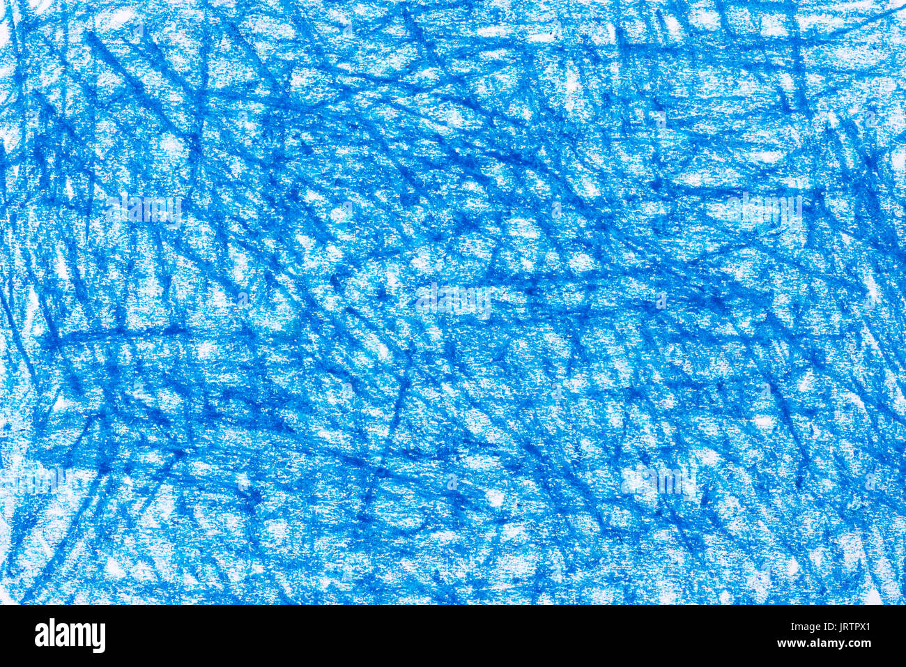 blue color crayon doodles background texture Stock Photo - Alamy