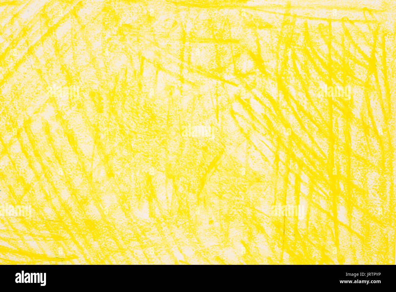 yellow color crayon doodles background texture Stock Photo - Alamy