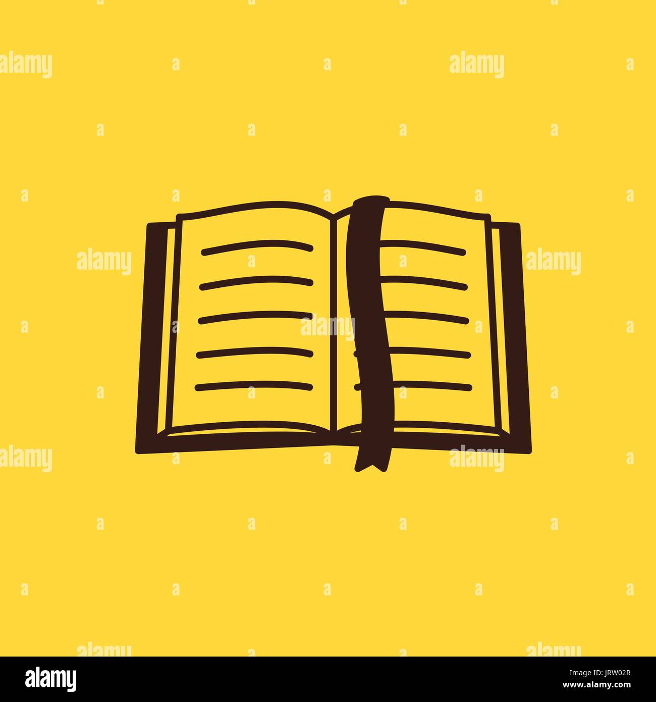 Book front vector Stock Vector Images - Alamy
